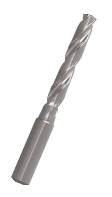 China 30° Helix Angle Solid Carbide Gun Drills Standard Long Lifespan Solid Carbide Step Drill for sale