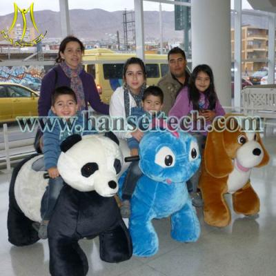 China Hansel shopping mall walking ride on animal toy walking animal rides for sale for sale