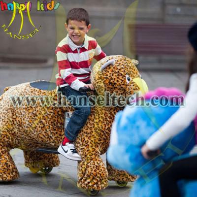 China Hansel electronics stuffed animal ride electric toy car for sale