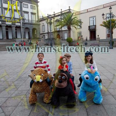China Hansel ride electronic toys children playground equipment with coins for sale
