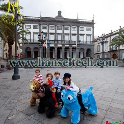 China Hansel mall ride on battery operated animal rides battery powered ride animal for sale