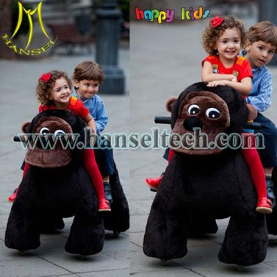 China Hansel large riding animal amusement park ride lion coin operated motorized animal rides for sale
