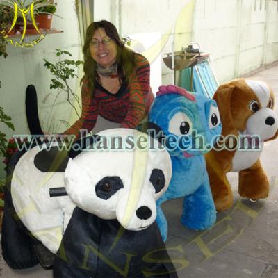 China Hansel coin operated childrens rides car battery operated ride animals for sale