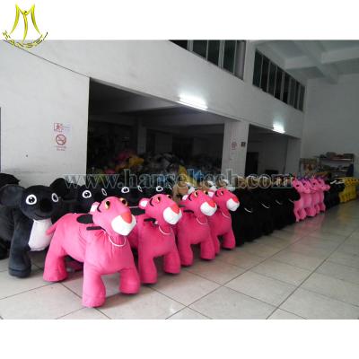 China Hansel Shopping Mall Animal Rides coin operated animal ride electrical ride-on toy for sale
