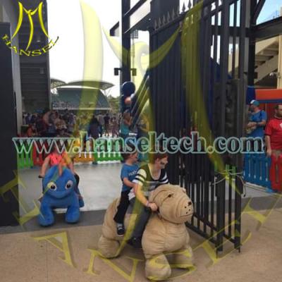 China Hansel Stuffed Animals With Wheel Walking Scooter Animals Battery Operated Ride Animal for sale