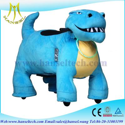 China Hansel Electronics Walking Animal Ride On Toy Mechanical Ride On Animals for sale