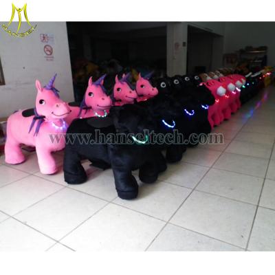 China Hansel 2016 high quality Walking Animal Ride On Toy Stuffed Animal Ride For Mall for sale