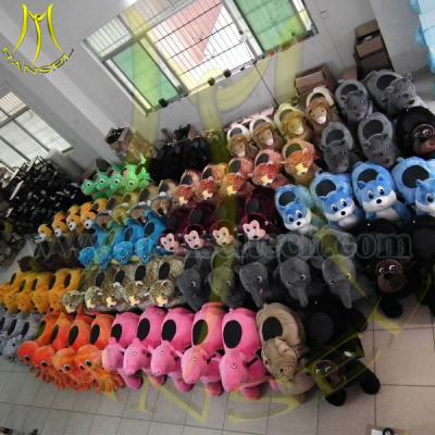 China Hansel fast profits Zippy Rides Business Retal Plush Toys Stuffed Animals Rides On Wheels for sale