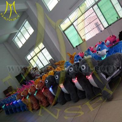China Hansel 2016 high quality Indoor Playground Equipment Plush Animal Electric Scooter Toy Cars For Kids To Drive for sale