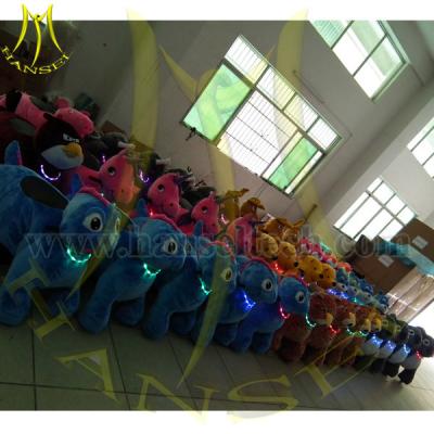 China Hansel 2016 manufacture childs ride car on china zippy motorcycle turn right and left battery powered kids riding animal for sale