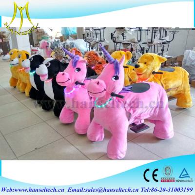 China Hansel the latest designed cpoin operated dog kiddie rides amusement park indoor games machines	walking dragon ride coin for sale