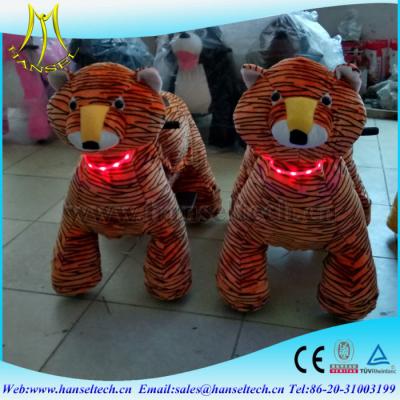 China Hansel new designedcoin operateed indoor games for office machine shopping mall electrical toy animal riding for sale