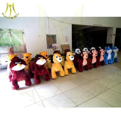 China Hansel reliable quality battery operated  commercial kidsamusement park portable small merry go round carousel for sale for sale