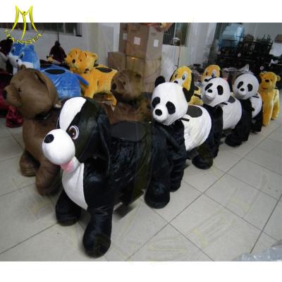 China Hansel durable material battery coinchina fun equipment baby toys electric motor car moving animals battery operated for sale