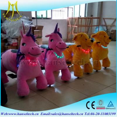China Hansel high quality amusement park rides for rent battery operated toys  moving supermaket for sales kids playground for sale