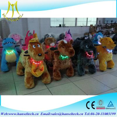 China Hansel coin operated electronic machine	animal scooter rides outdoor playground amusement park motorized riding toys for sale