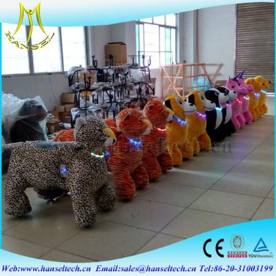 China Hansel battery 	coin operated mechanism	electric toy cars for kids game machine rides supermaket moving mall car for kid for sale