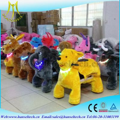 China Hansel amusement park equipment	 rides kiddy ride machine battery operated toys supermark moving horse toys for kids for sale