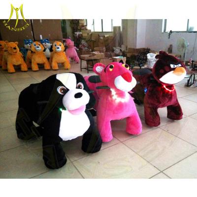 China Hansel shopping mall indoor rides electric animal scooters for mom and bay moving control box kiddie ride for sale