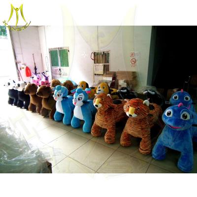 China Hansel used amusement park rides indoor amusement center theme park games for sale electric ride on horse toy for sale