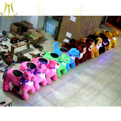 China Hansel children riding cars used coin operated kiddie rides for sale amusement center design walking dinosaur ride for sale