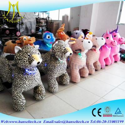 China Hansel buy amusement rides car electric wheel playground indoor play toy entertainment electrical animal toy car for sale