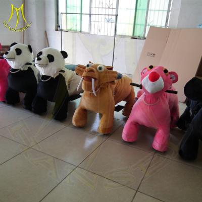 China Hansel battery coin operated game machine amusement toy rides for children commercial kids rides mini carousel rides for sale
