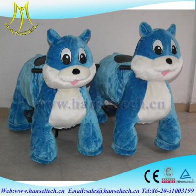 China Hansel animal kids rider animal scooter rides for kids ride on cars coin operated kiddie rides for shopping mall for sale