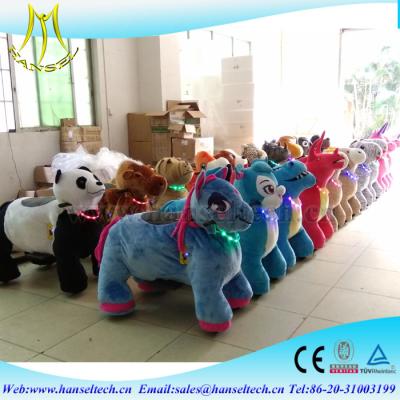 China Hansel battery electronical kids play park games indoor coin arcade games child games places with rides for kids for sale