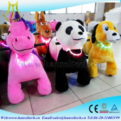 China Hansel toy animals electric zippy toy rides on animals mechanical horse ridekiddy video	amusement kids ride on toy for sale