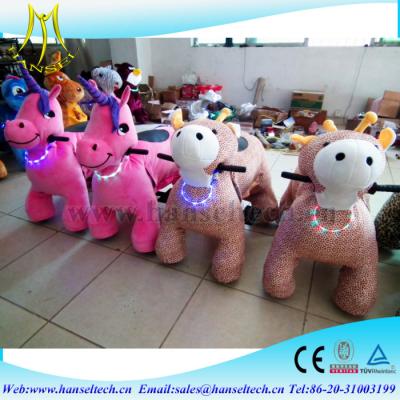 China Hansel moving horse toys amusement park equipment china amusement rides	plush animals scooters ride for children for sale