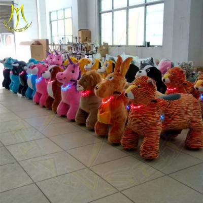 China Hansel electric motor go kart amusement ride manufacturers kids game kiddie ride machine for family party and events for sale