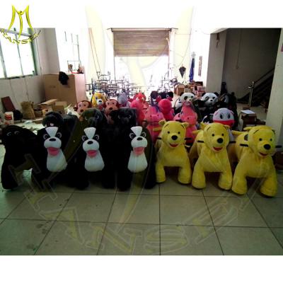 China Hansel battery coin operated kids ride animals moving mating with women shopping mall game machine for kid rides for sale
