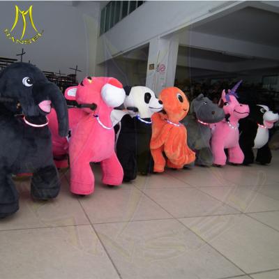 China Hansel electric ride on animals best made toys stuffed animals battery operated ride animals zoo animal scooter for sale