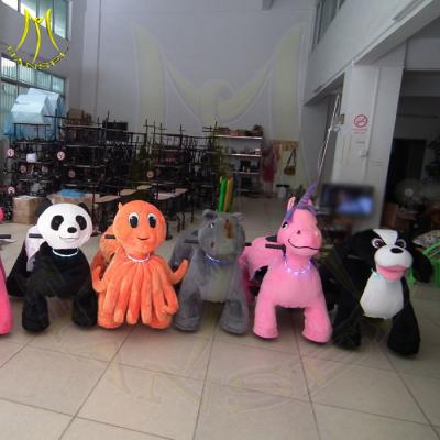 China Hansel animal ride for mall wholesale ride on battery operated kids baby car cheap arcade games for sale dinosaur ride for sale