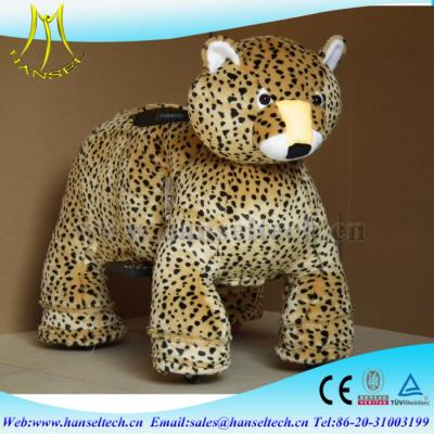 China Hansel coche de juguete animal eléctrica kiddie ride coin operated game fiberglass toys animal walking kidy for sales for sale