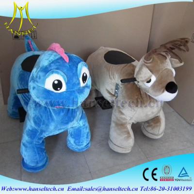 China Hansel coin operated dragon ride walking electric rideable animal portable small merry go round carousel for sale for sale