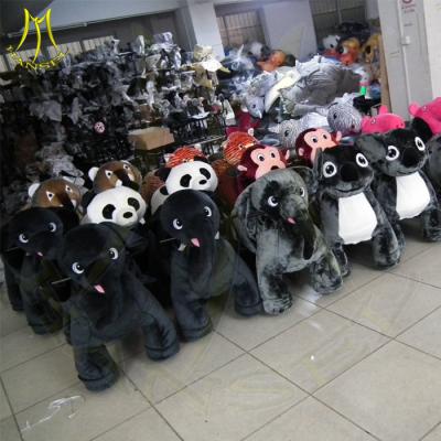 China Hansel mall animal electric ride led necklace kiddie ride coin operated electrical toy animal riding on toy car for sale