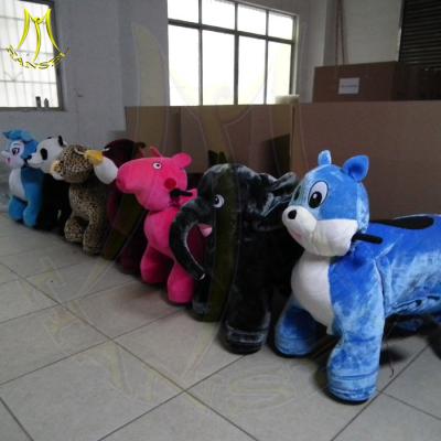 China Hansel kids battery powered animal bikes electronical kids play park games indoor coin operated car kids ride on moving for sale