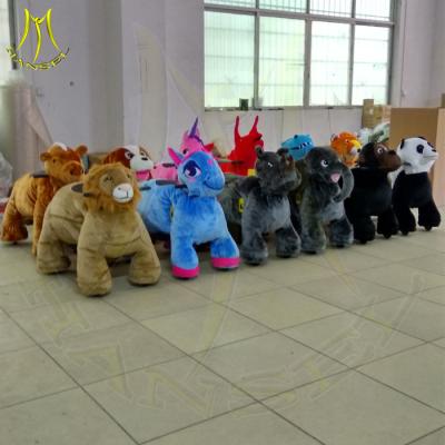 China Hansel amusement kids moto rides electric places with rides for kids 4 wheel zippy scooter for kids theme park games for sale