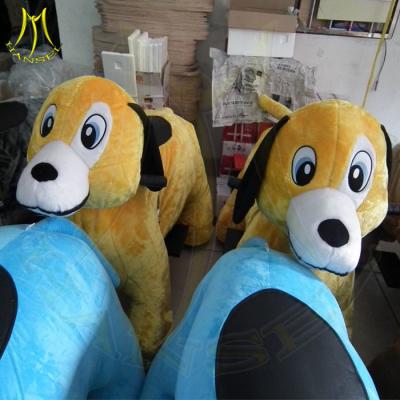 China Hansel  4 wheel kid ride electric animal scooter animal motorized ride battery coin operated horse ride riding cow toys for sale