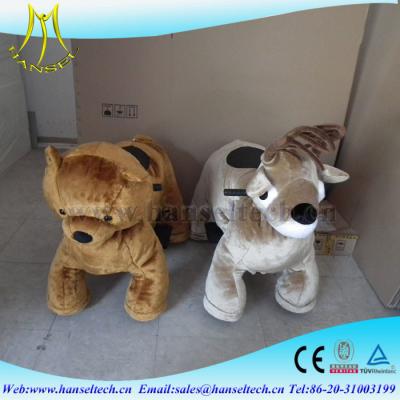 China Hansel animal electric car plush animal electric scooter australia electric toys for kids to ride kids arcade rides for sale
