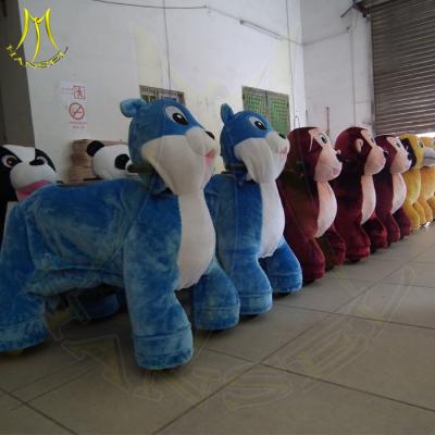 China Hansel playground indoor play toy entertainment hansel tech ride on animal unicorn kiddie ride for sale coin operated for sale