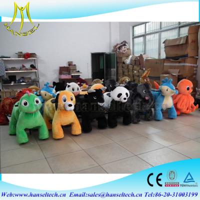 China Hansel drivable kids electric ride animal games for kids under 3 kids playground equipment helicopter coin operated game for sale