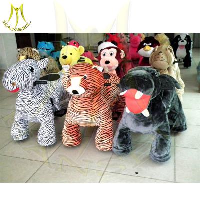 China Hansel electric rideable animalcoin electric swingscoin operated dragon ride walking soft animal scooter rides cars for sale