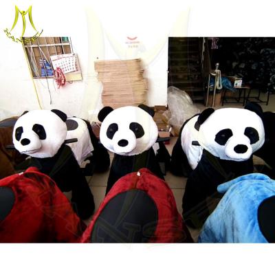China Hansel attractions for children safari kids animal motorized rides zoo animal scooter hot sale safari ride on toy for sale