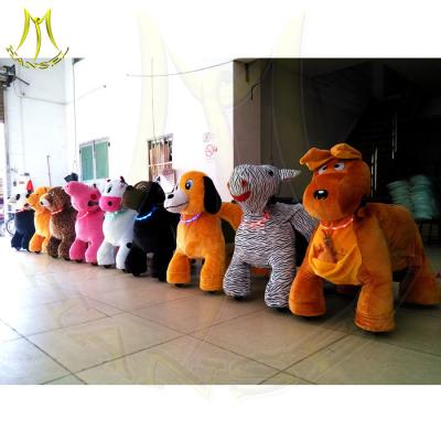 China Hanesel rideable horse toys kids ride amusement machineanimal motorized ride for mallcommercial game machine for sale