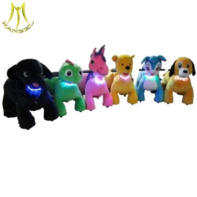 China Hansel hot selling children electric coin operated ride on animals for sale