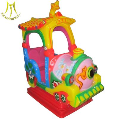 China Hansel hot sale amusement park fiber glass coin operated kiddie rides for sale for sale