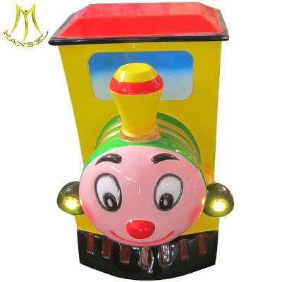 China Hansel cheap indoor amusement rides children games train kiddie rides for sale